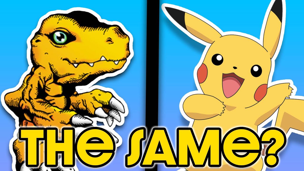 10 Ways Pokémon STOLE from Digimon! - YouTube
