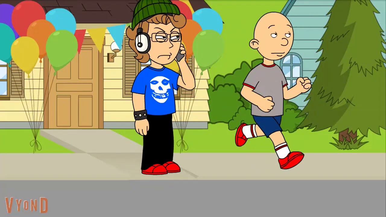 Classic Caillou Does An Epic to Tbone Animate On His 18th Birthday ...