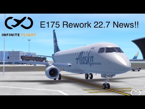 Infinite Flight: 22.7 update News Embraer E175 Rework!! - YouTube