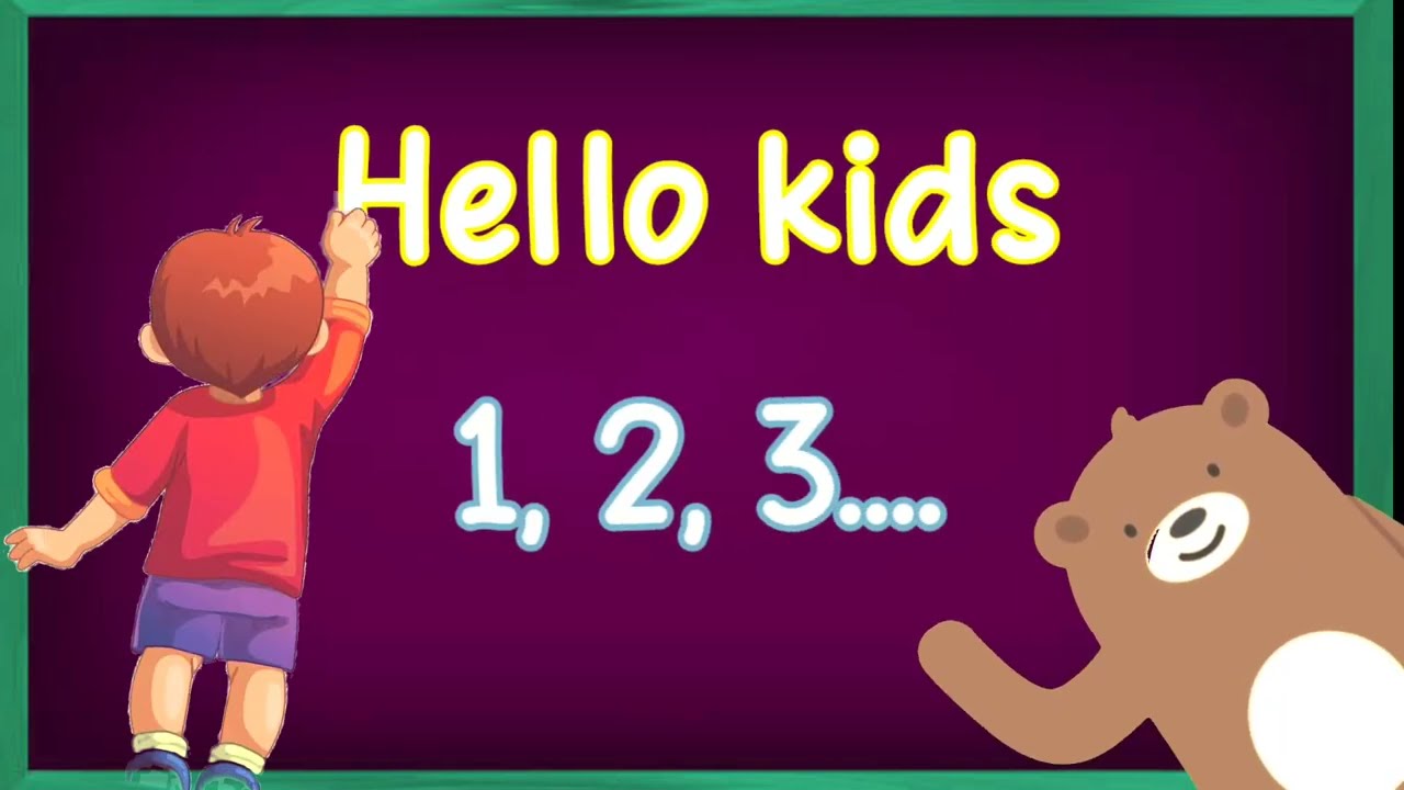 Learn Numbers 1 to 10 | 12345 Number Names | 1234 Counting for Kids ...