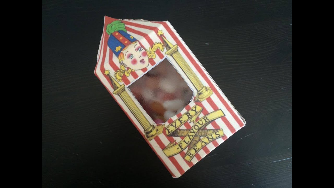 Tuto Harry Potter Boîte De Dragées De Bertie Crochue Youtube