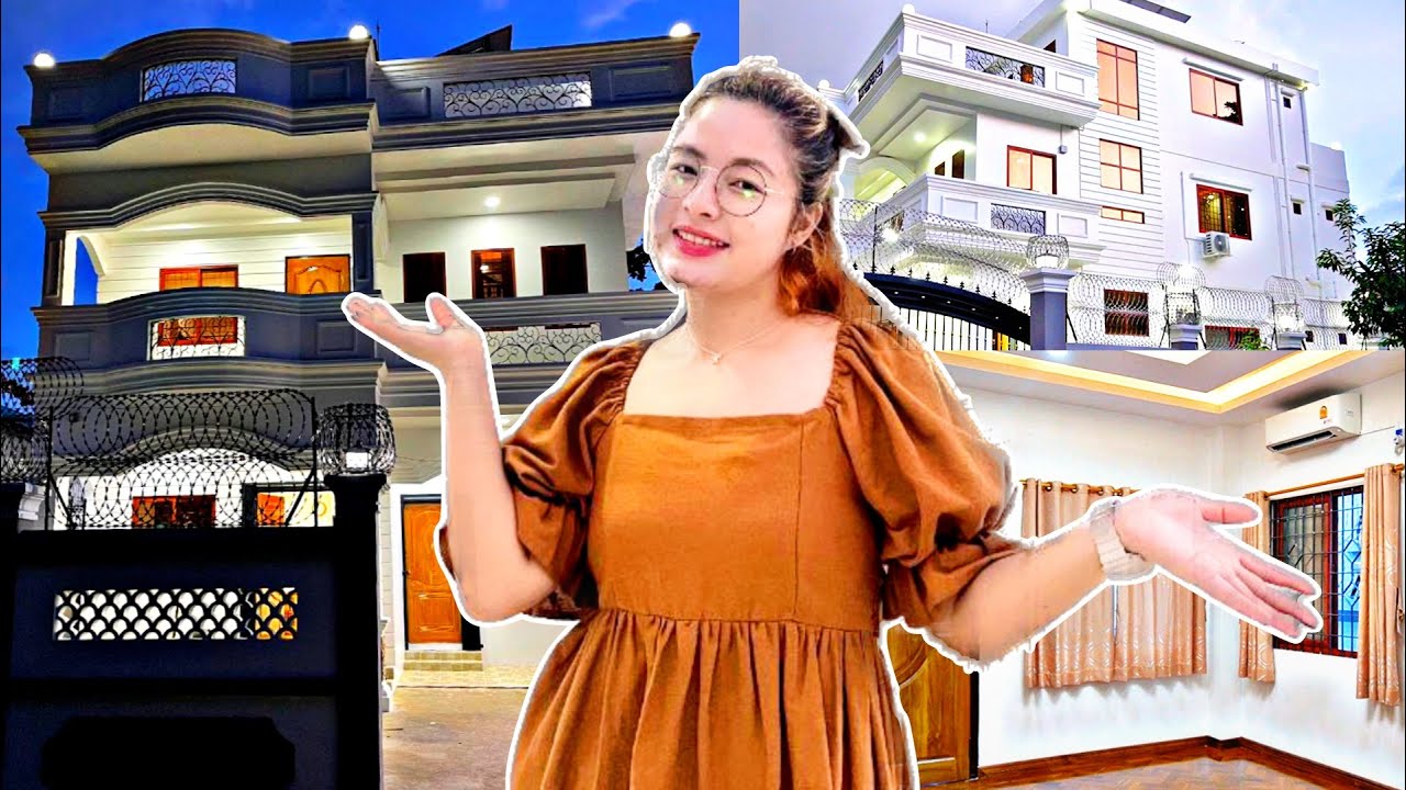 သိန်း ၂၀၀၀ ဝန်းကျင်နဲ့ ဆောက်လုပ်ထားတဲ့ နှစ်ထပ်ခွဲအိမ်ကြီး 🤍 Youtube