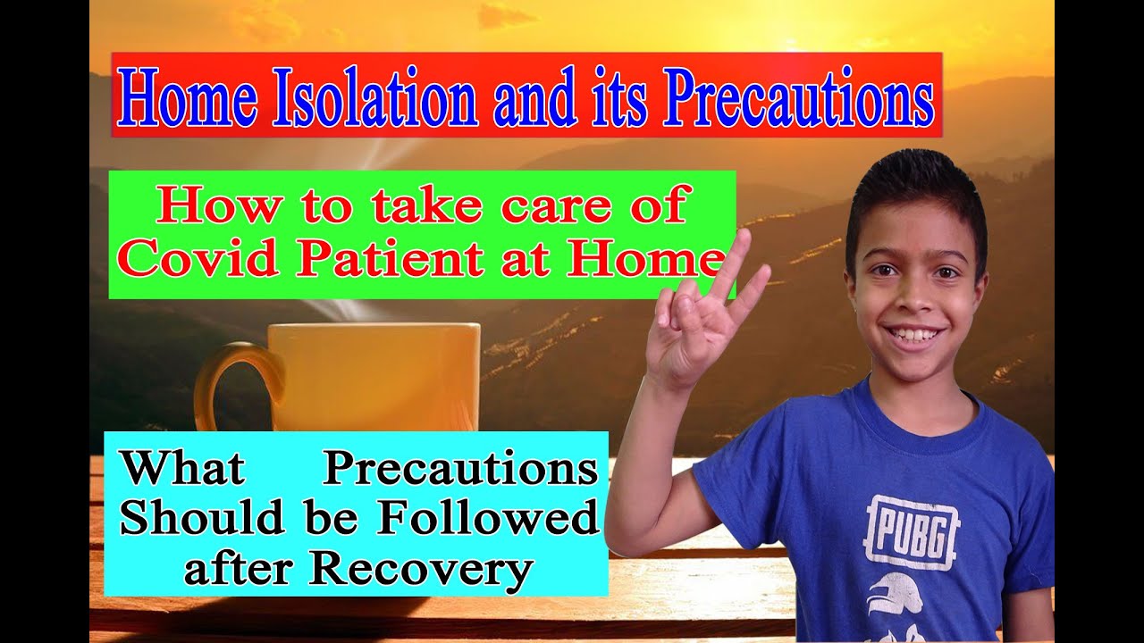 How to take care patient at home isolation - YouTube