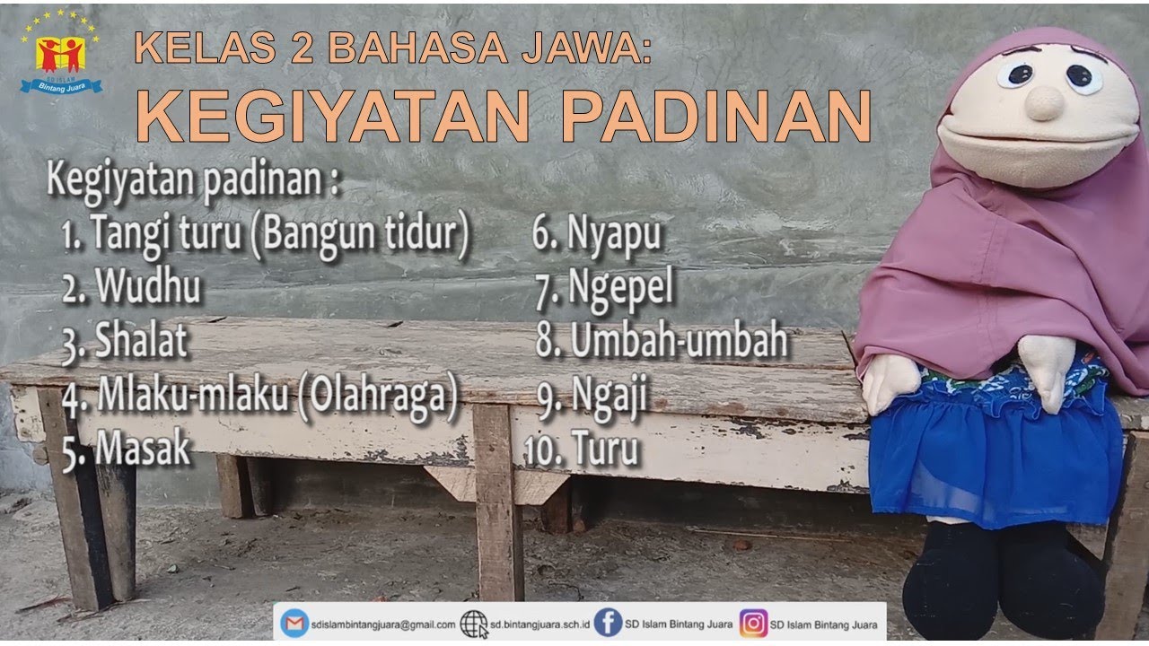 KELAS 2 BAHASA JAWA: KEGIATAN PADIANANKegiyatan padinan - YouTube