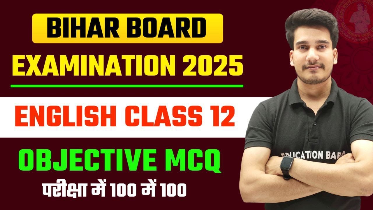 Bihar Board Class 12 English Objective | English Class 12 Objective ...