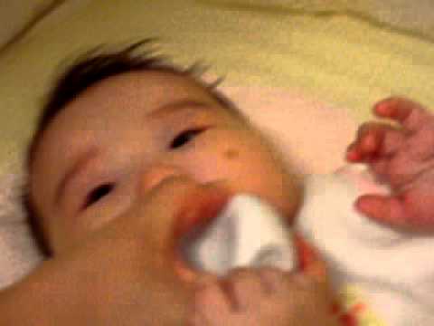 Big Booger Removed from a Baby's Nose - YouTube