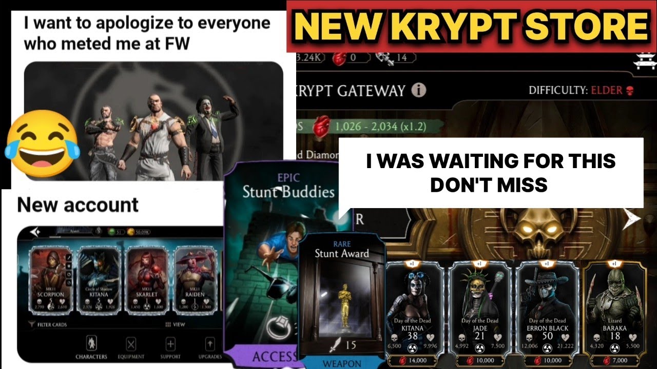 Mk mobile new krypt store | Johnny cage friendship gear | mk mobile ...