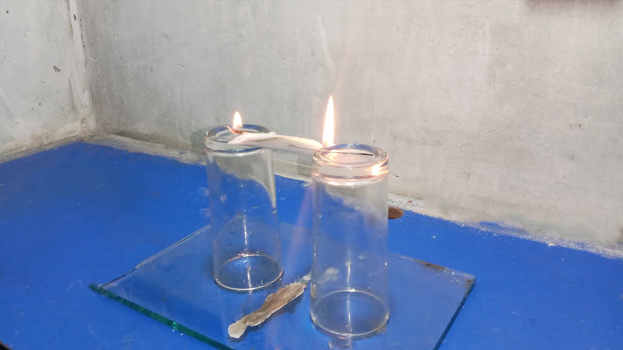 Swinging Candle Experiment physics experiment @ExperimentalAny #viral # ...