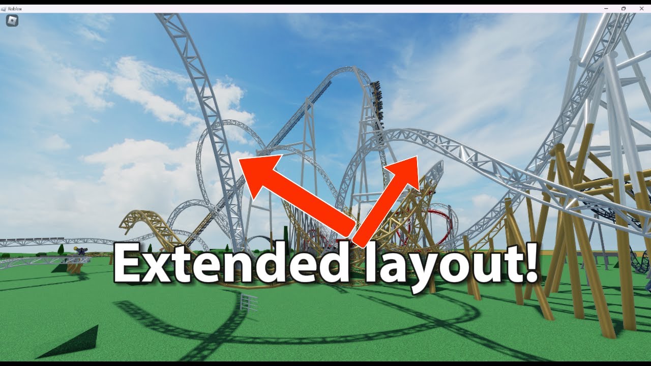 HYPERIA With AN EXTENDED LAYOUT! (WIP) - Theme Park Tycoon 2 - YouTube
