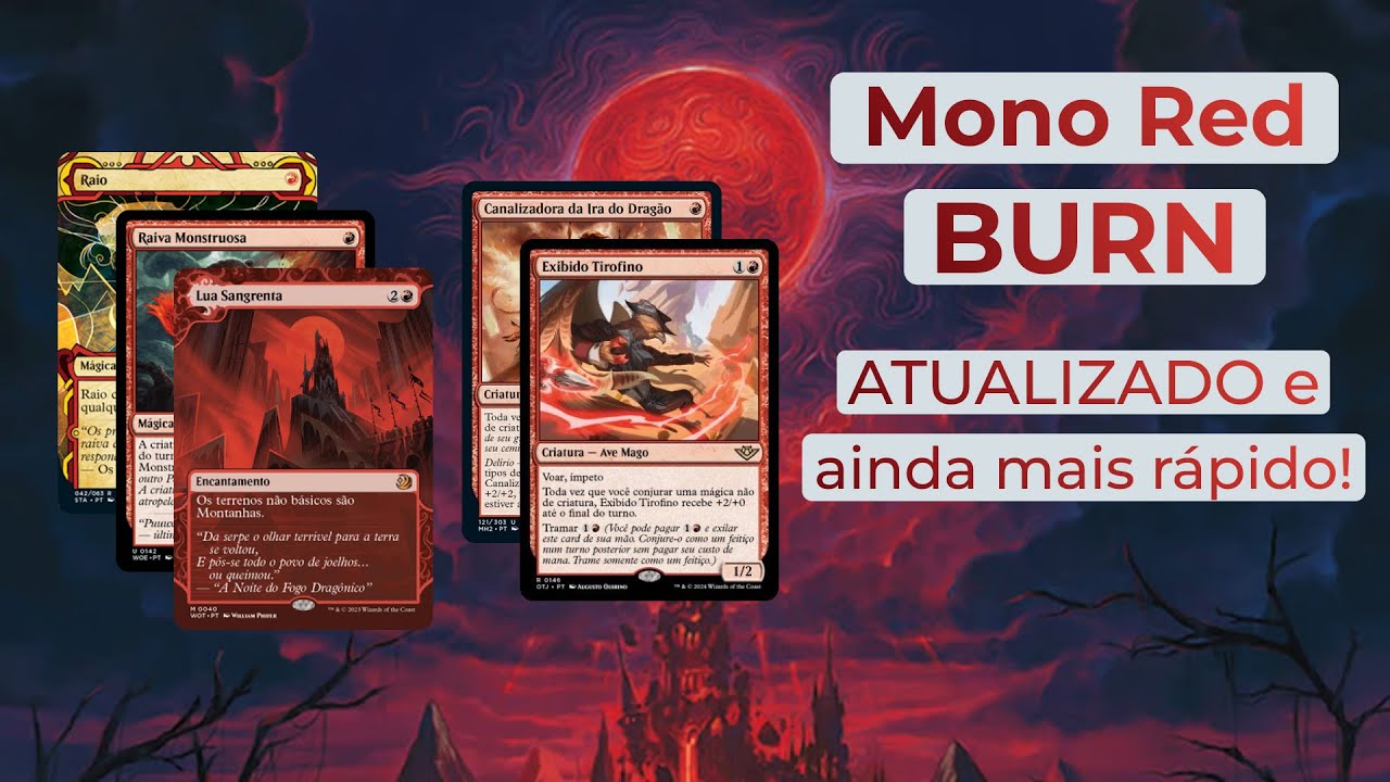 MAIS QUENTE E MAIS RÁPIDO | Mono Red Burn Atualizado no Timeless! - YouTube