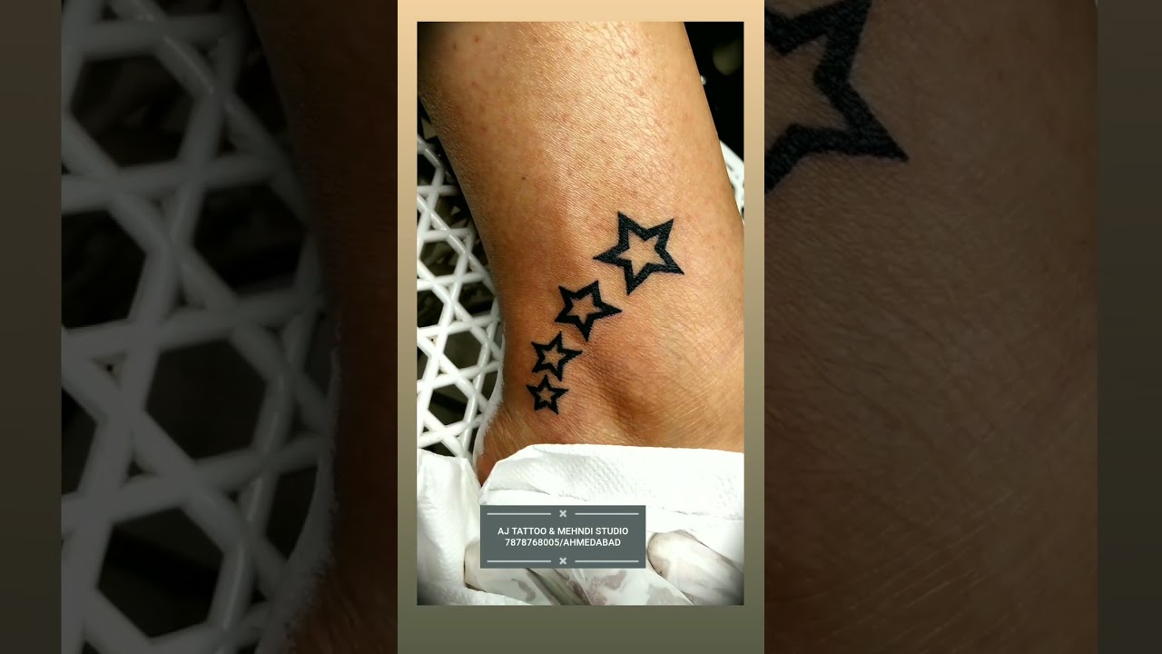 Star Tattoo On Arm