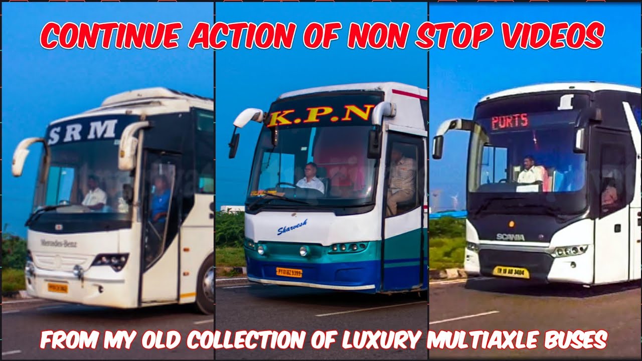 The most popular Volvo, Scania & Mercedes Benz Multiaxle luxury Buses ...
