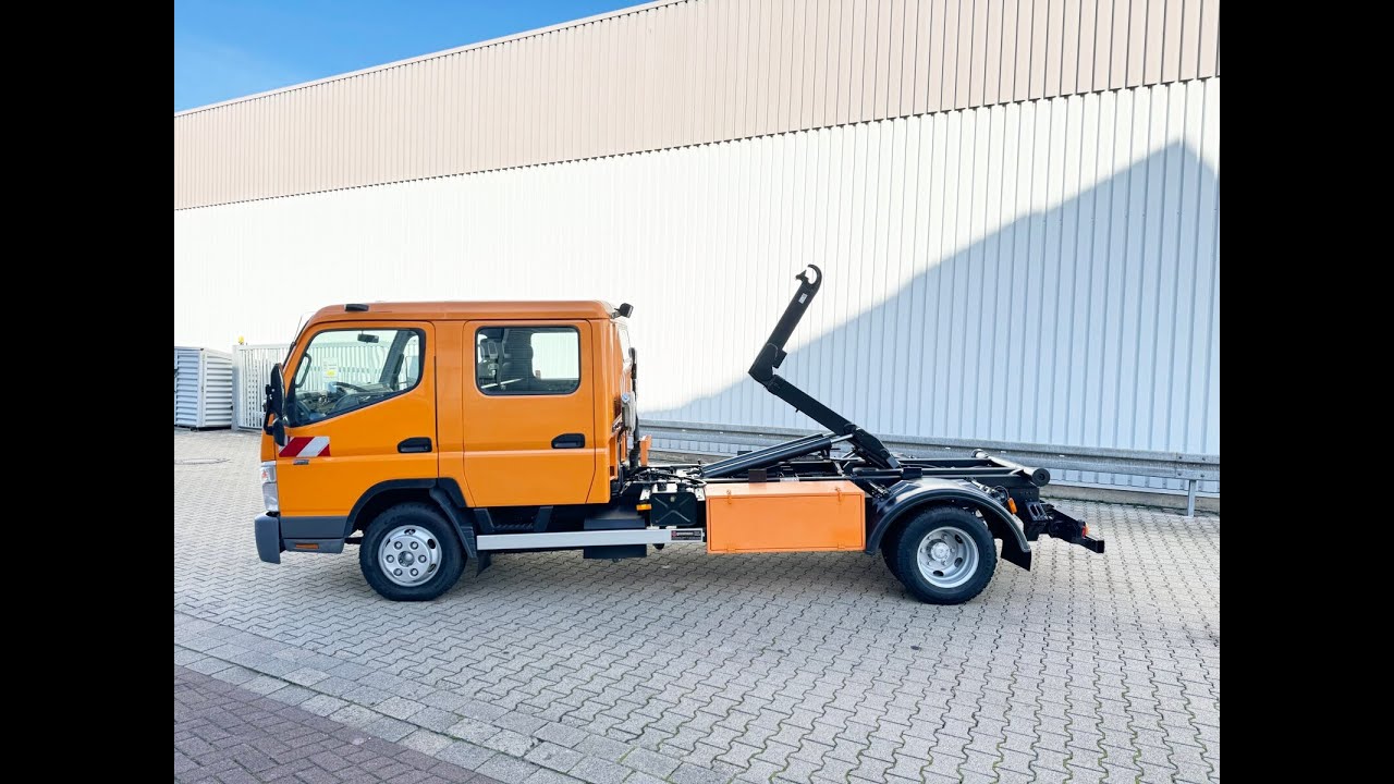 MITSUBISHI Canter Fuso 6C15D 4x2 Doka, City-Abroller - YouTube