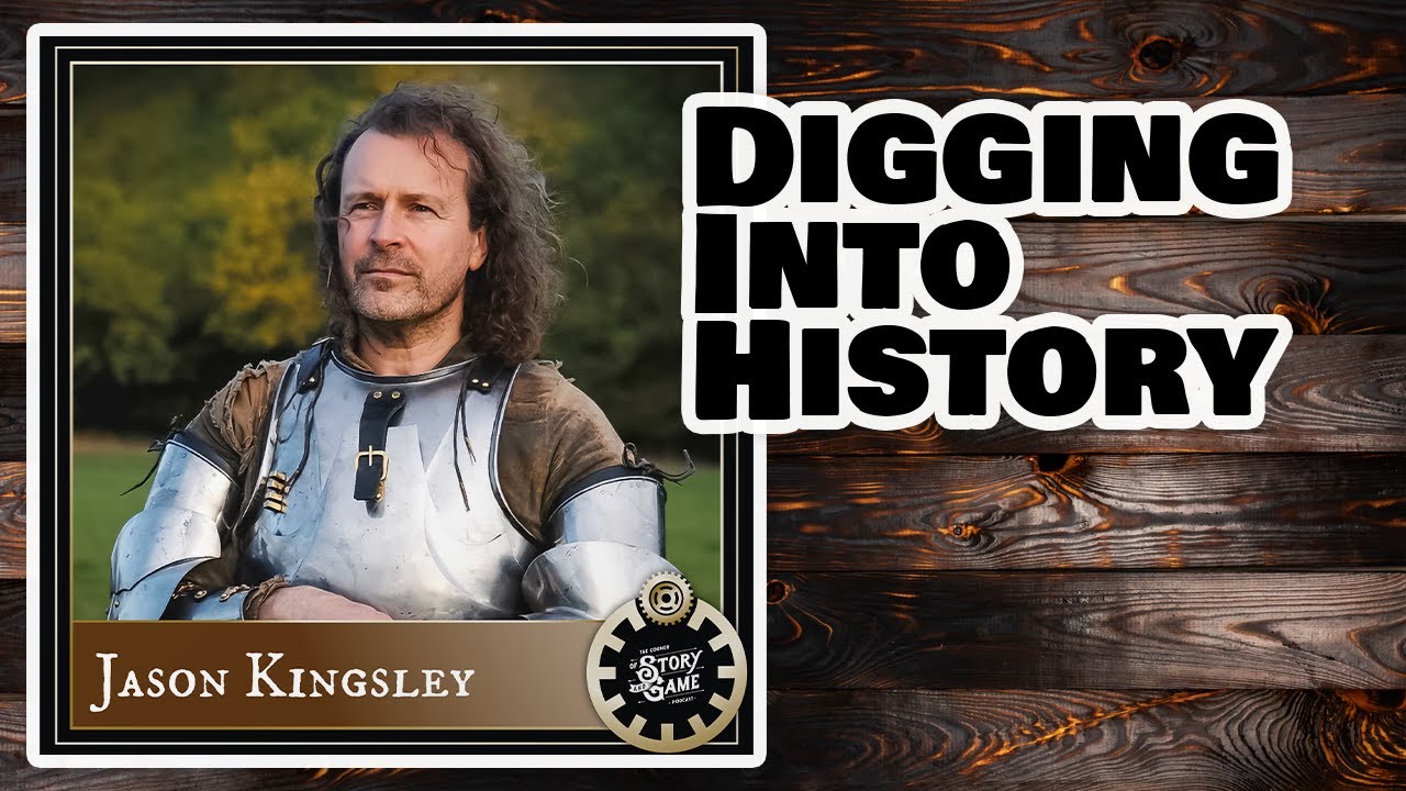 Exploring History, Game Design, and Writing with Jason Kingsley - YouTube