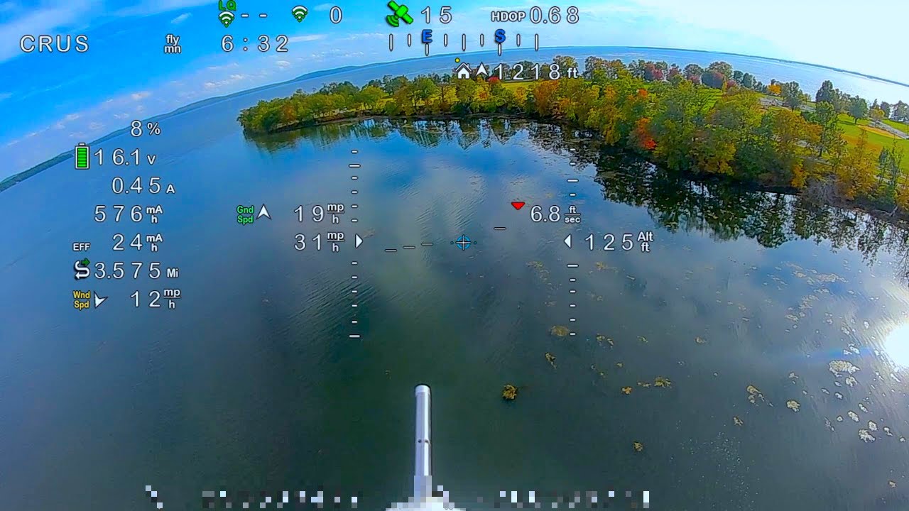 Finwing Albabird - WTFOS & MSP-OSD Arduplane 4.4.0 - YouTube