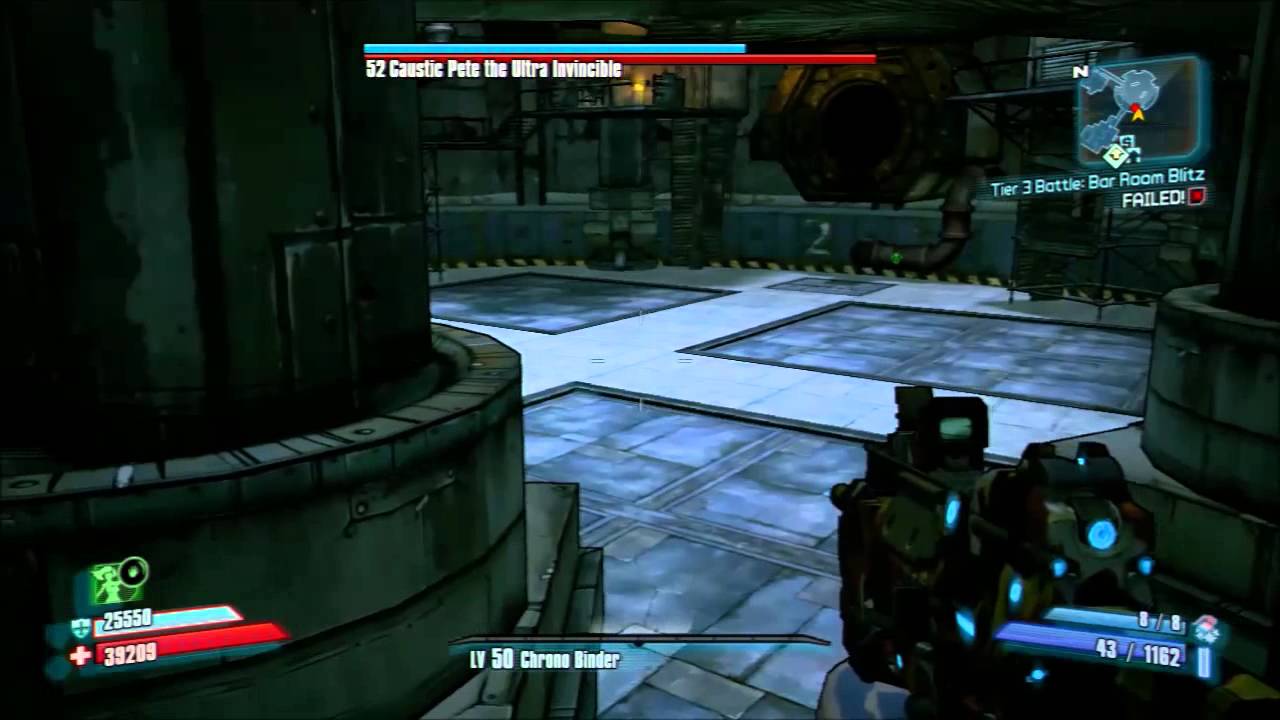 Borderlands 2 - Defeat Pyro Pete The Invincible Using Map Exploit - YouTube
