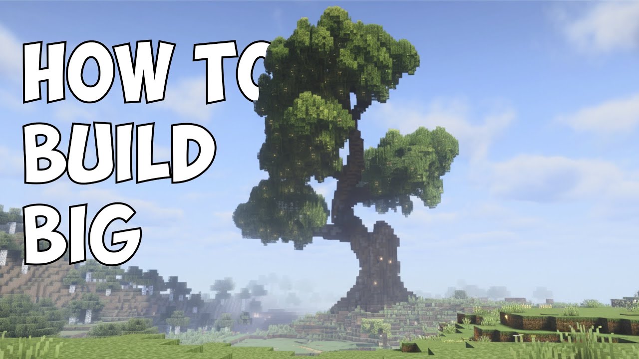 How to Build Big in Minecraft - YouTube