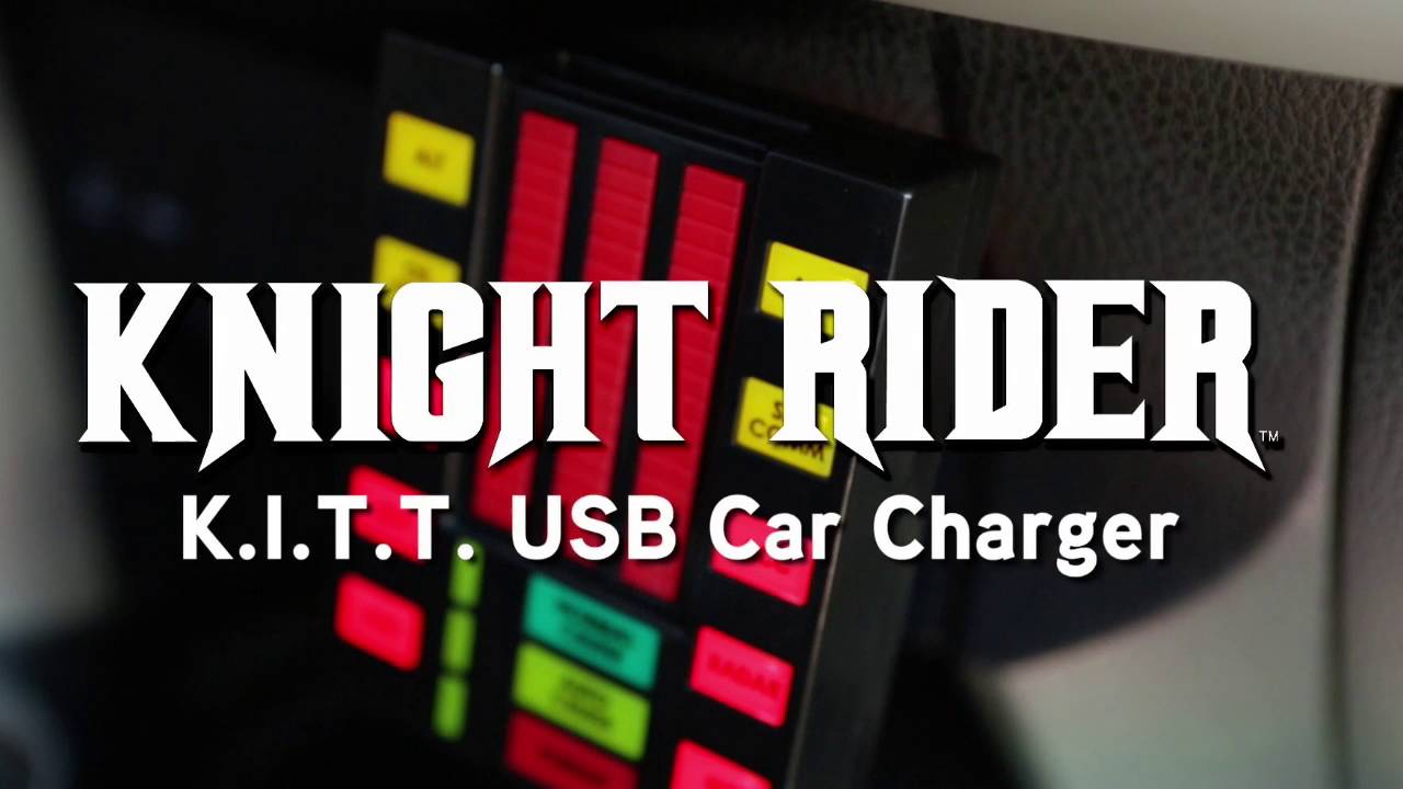 Knight Rider Kitt Usb Car Charger Youtube