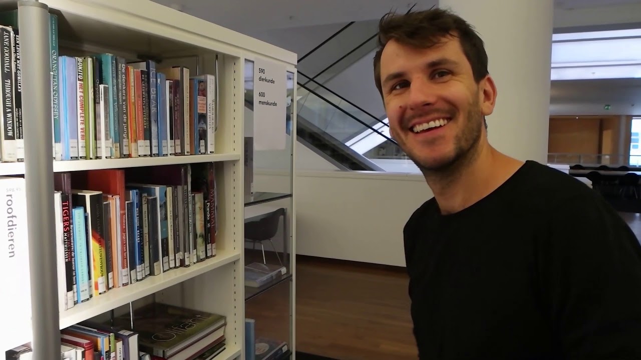 Jelle Derckx over minimalisme en boeken - Bibliotheek Rotterdam - YouTube