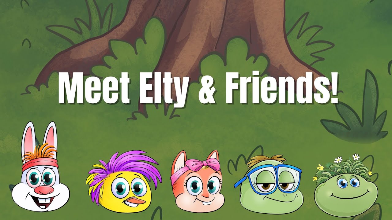 Meet Elty & Friends! Fun Self-Introductions | Kids Animation with Music ...