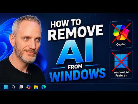 How to Disable AI and Remove Copilot Features From Windows