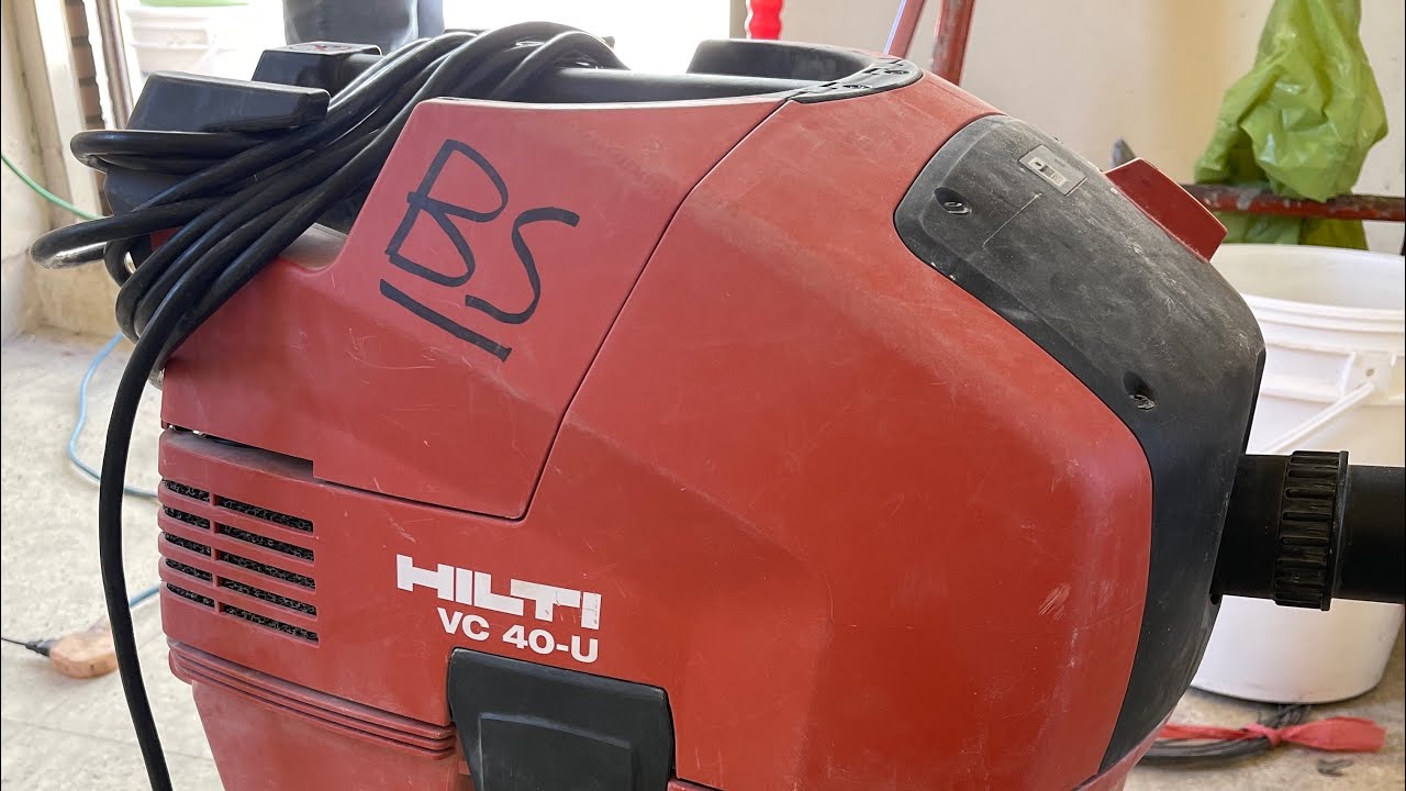HILTI VC 40-U 吸力測試！ - YouTube