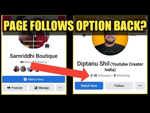How do I show followers on Facebook Page | Facebook followers setting ...