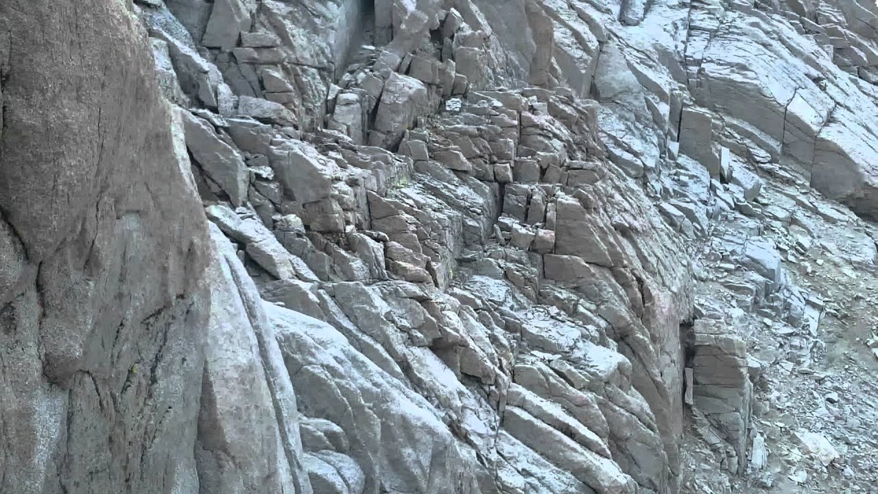 Mt Whitney MR - Top of Chute - looking at Final 400 - YouTube
