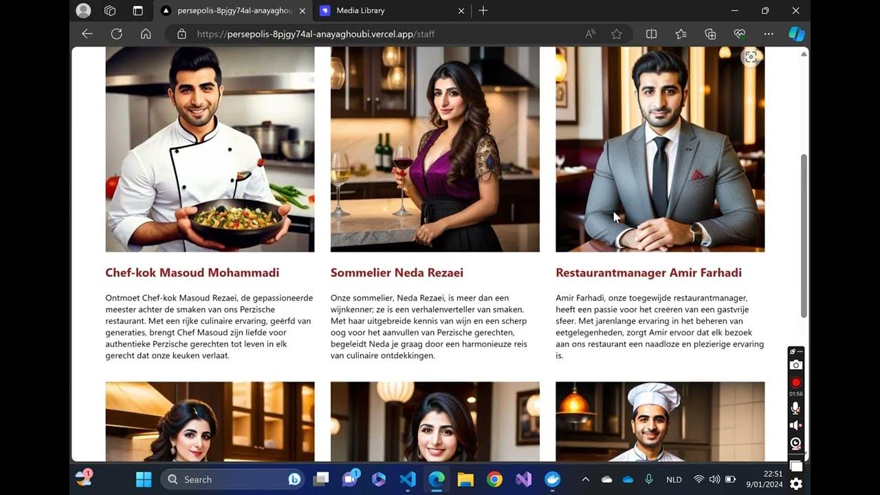Showcasing My College Project using Next.js and Strapi - YouTube