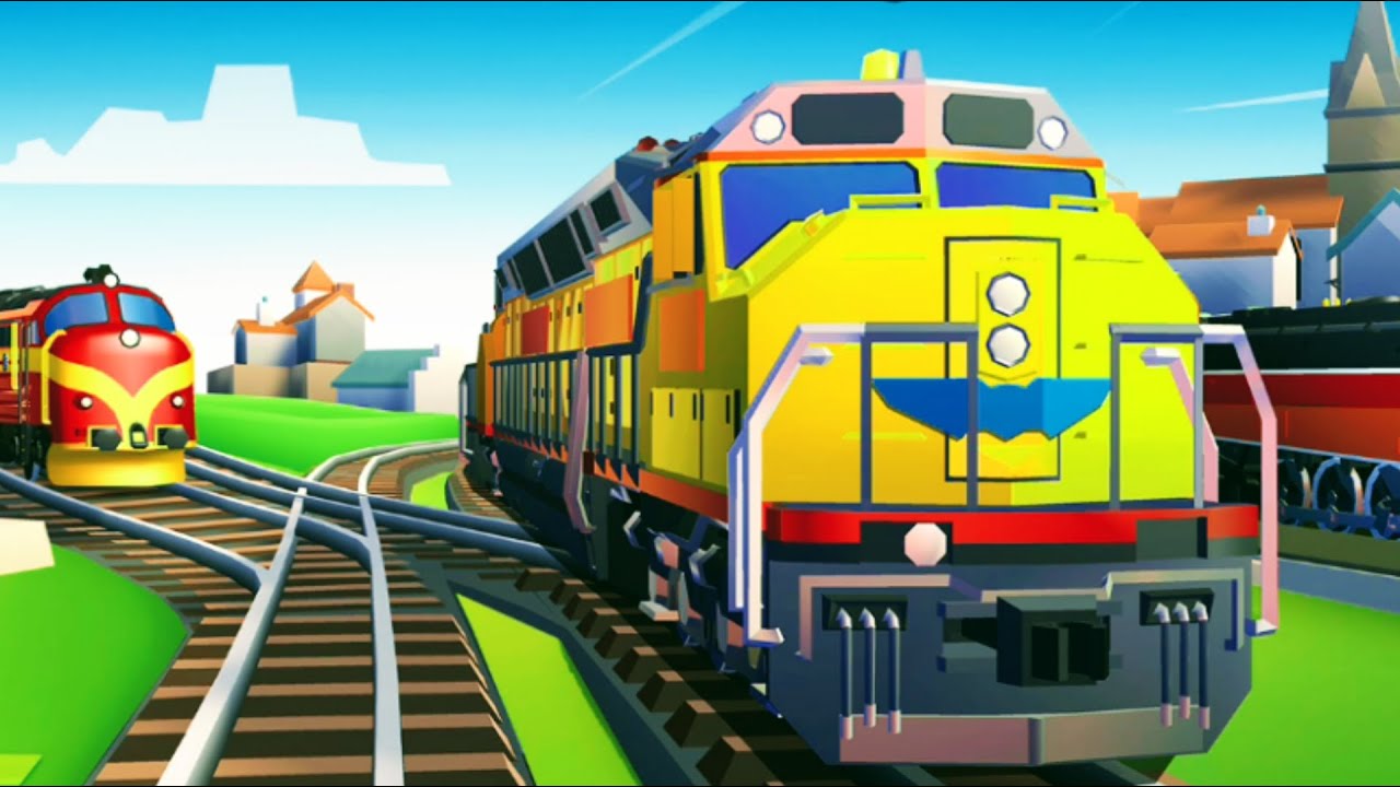 Chu Chu Train Cartoon Video For Kids || Toy Train Video For Kids - YouTube