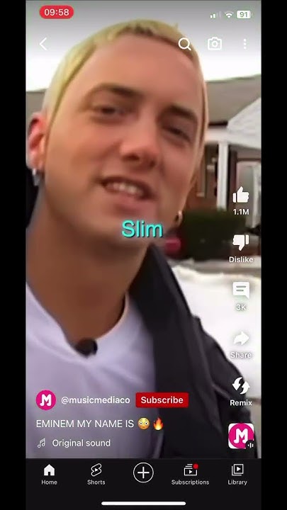 Eminem my name is - YouTube