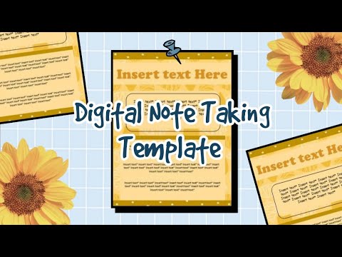 AESTHETIC PPT #34 | Taking Notes using Powerpoint | Free Template ...