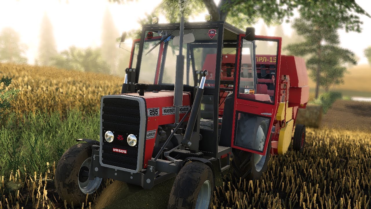 prasowanie MF255/mini seria na swojskich polach #1 - YouTube