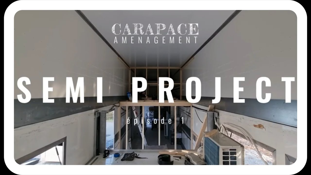 SEMI PROJECT #01 - on attaque l'isolation ! - YouTube