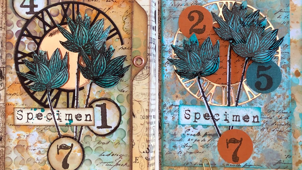 Tim Holtz/Mixed Media Infinity Journal 3 - YouTube