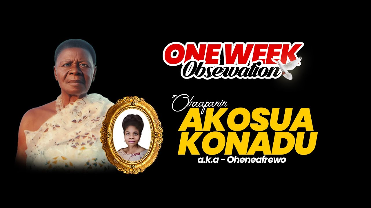 Akosua Konadu one week - YouTube