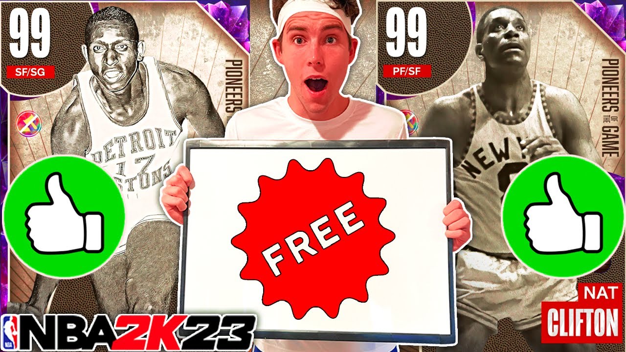 2K JUICED THESE FREE PIONEERS OF THE GAME DARK MATTER CARDS IN NBA 2K23 ...
