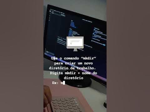 Use o comando “mkdir” para criar um novo diretório de trabalho #linux #comandos #atalhos - YouTube