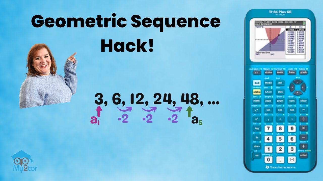 TI-84 Geometric Sequence Program (ACT/SAT Calculator Hack!) - YouTube