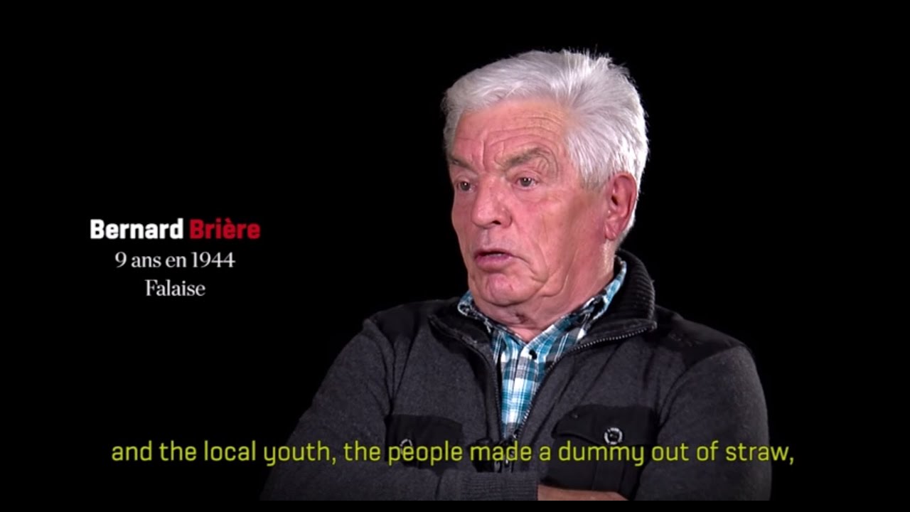 Mémorial des civils dans la guerre - Témoignage Bernard Brière - YouTube