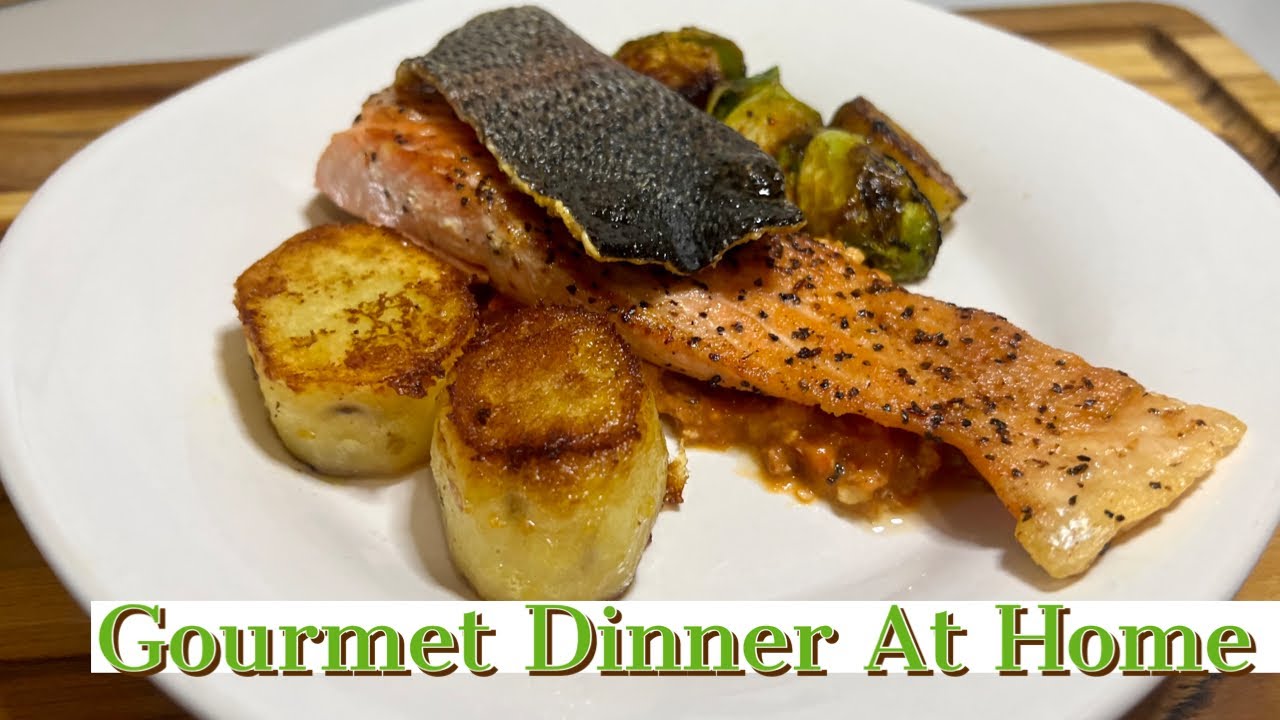 Making A Gourmet Dinner At Home On A Budget | Homemade Fine Dining ...