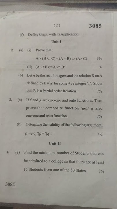 MATHS 2022 BTECH CSE 4TH SEM PREVIOUS YEAR QUESTION PAPERS #mdu #btechquestionpaper #btechcse ...