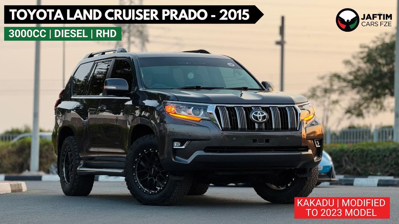 Toyota Land Cruiser Prado 2015 KAKADU Modified to 2023 | Premium ...