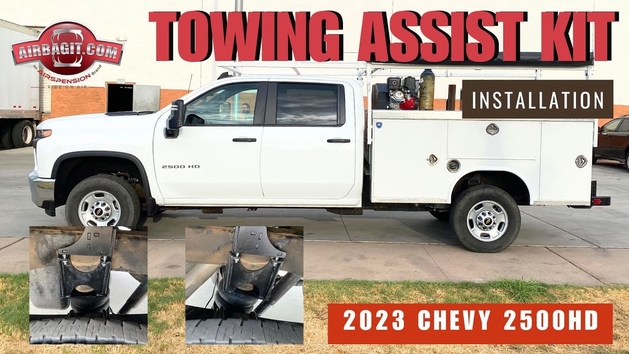 FULL| TOWING ASSIST KIT INSTALLATION - 2023 Chevy Silverado 2500HD ...