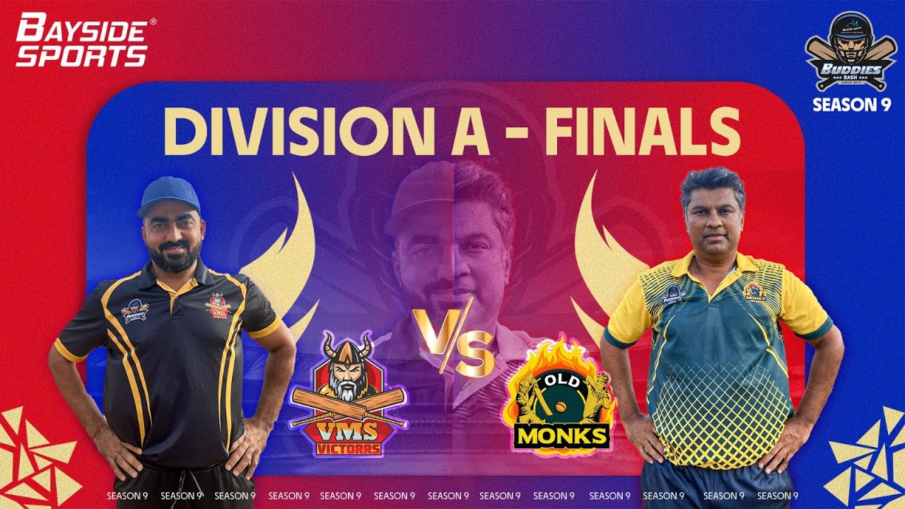 🔴 LIVE : VMS VICTORRS VS OLD MONKS | BUDDIES BASH SEASON 9 | FINAL ...
