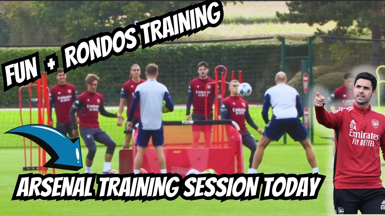 Arsenal Training Session Today - YouTube