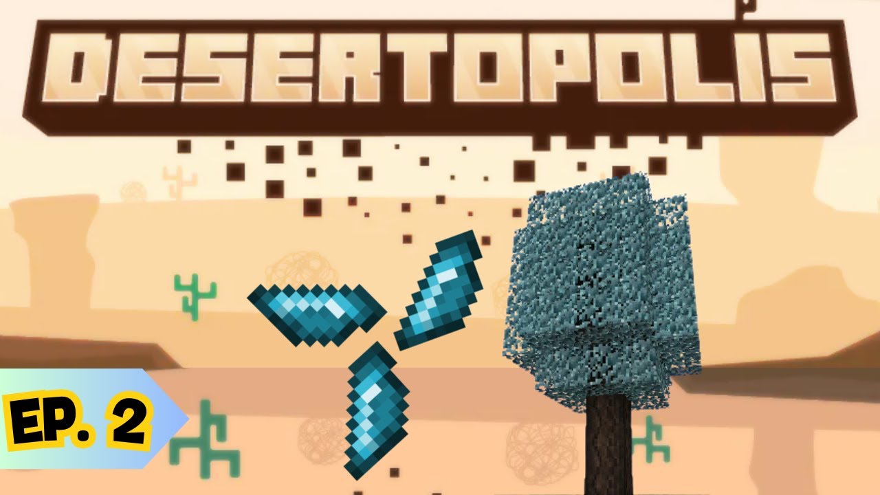 Minecraft DESERTOPOLIS | EP. 2 ERA DE HIERRO Y MENRIL! | Mods con ...