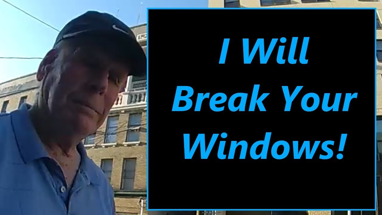 Creeper with 1000 Yard Stare Gets Arrested for Breaking Windows at the ...