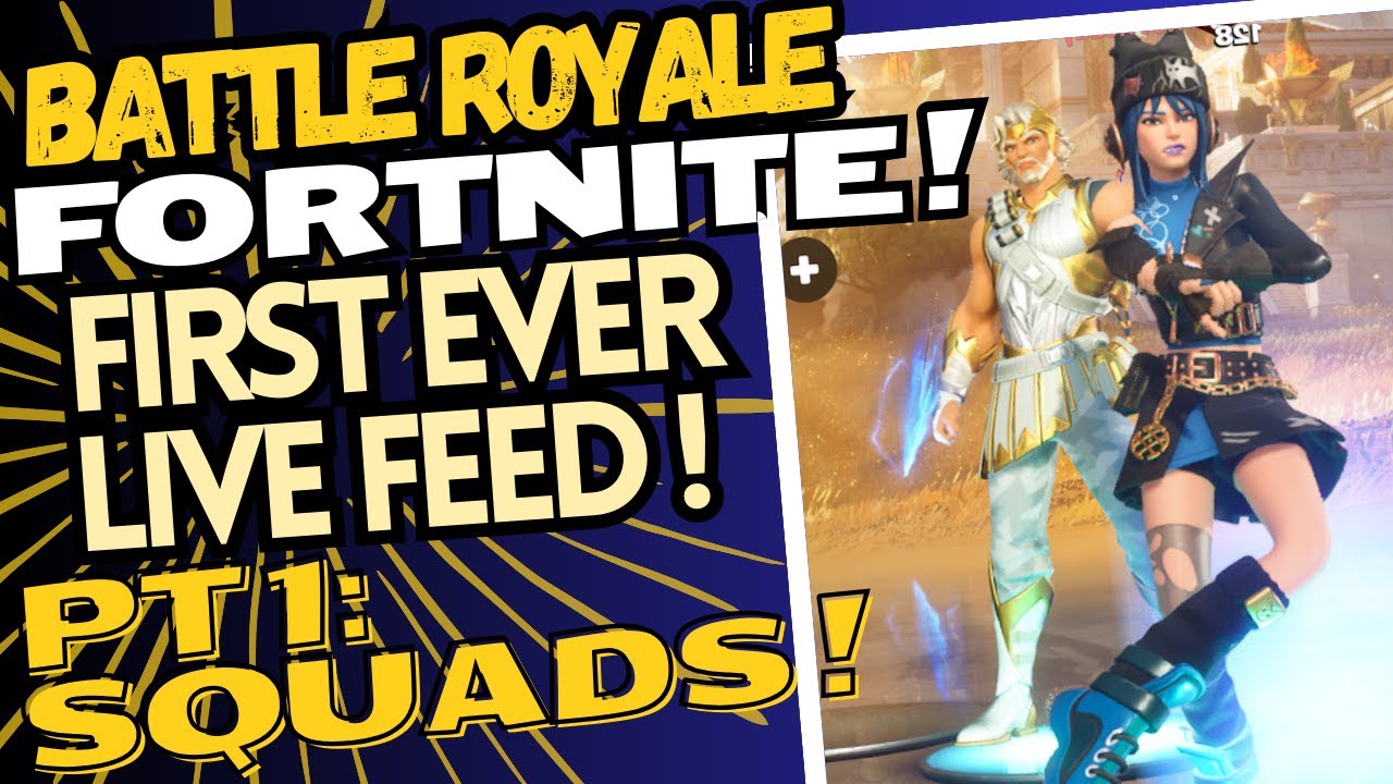 Fortnite Battle Royale Live Recording Pt 1 - First Ever Fortnite Stream ...