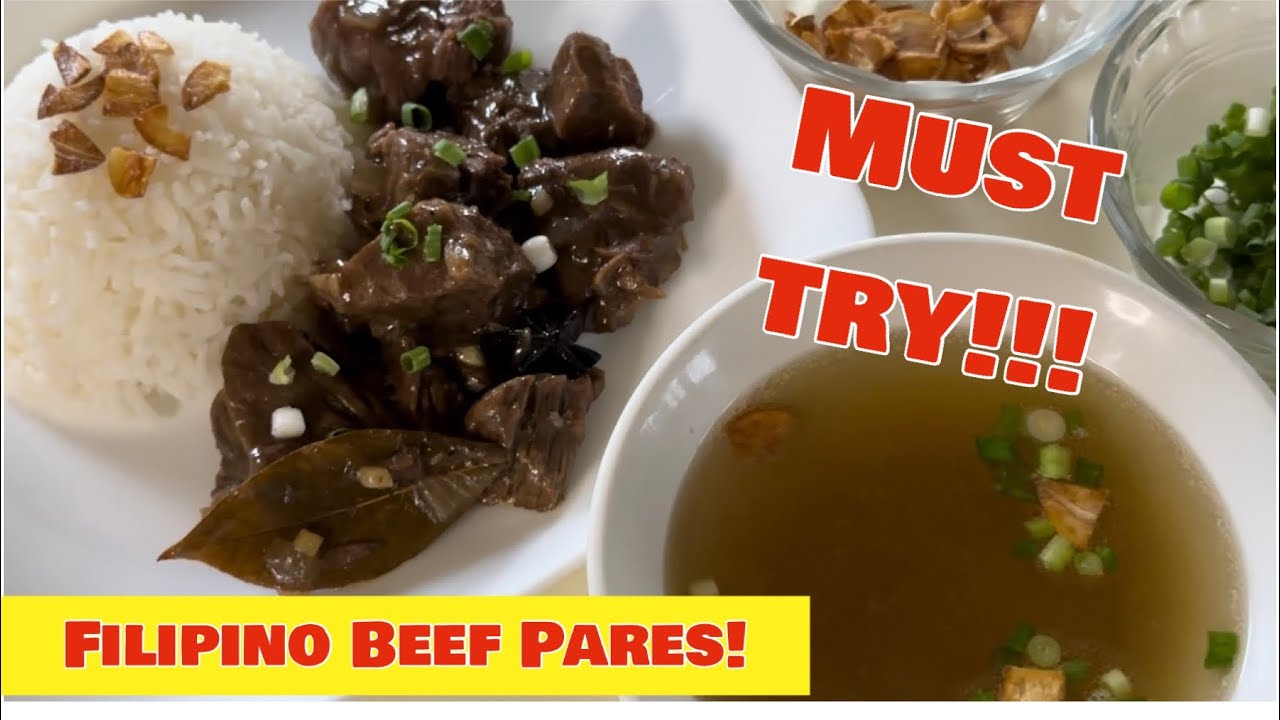 Beef Pares recipe | Filipino Favorite Dish | How i make Pinoy Beef ...